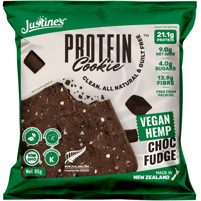 Vegan Hemp Choc Fudge Cookie 85g – KetoEasy